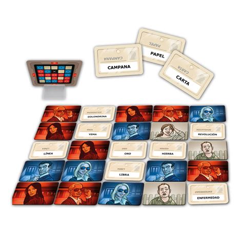 Codenames Codigo Secreto Spanish Language Game Nerdz