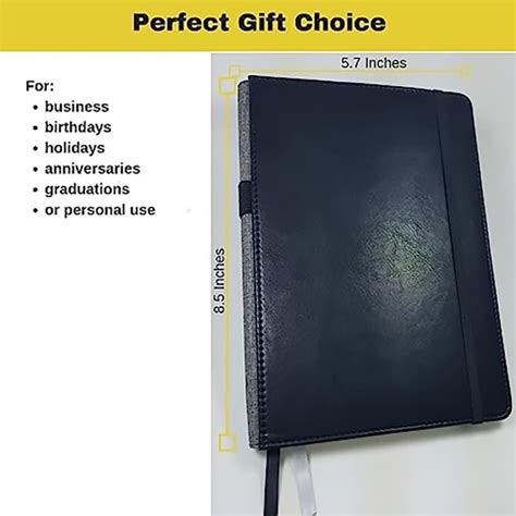 Notebook With Pen Holder