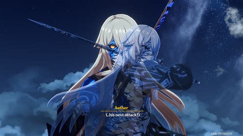Aether X Keqing R Aether Mains