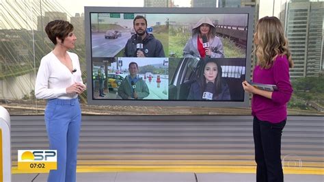 O Movimento Nas Estradas Na Saída Pro Feriado Prolongado Bom Dia Sp G1