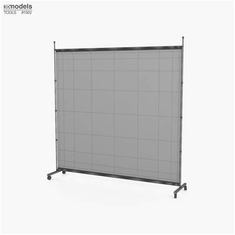 Single Panel Room Divider 3D 모델 다운로드 장식 on 3DModels org