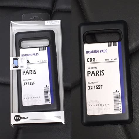 Tc 에어플레인 티켓 카드 범퍼 휴대폰케이스 💌모든 상품 구매는 핸드폰케이스쇼핑몰 By 셰이플리