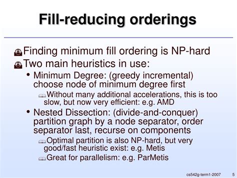 Ppt Sparse Matrix Data Structures In Direct Solvers Powerpoint