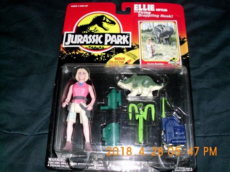 Jurassic Park Ellie Sattler W Firing Grappling Hook Kenner Moc