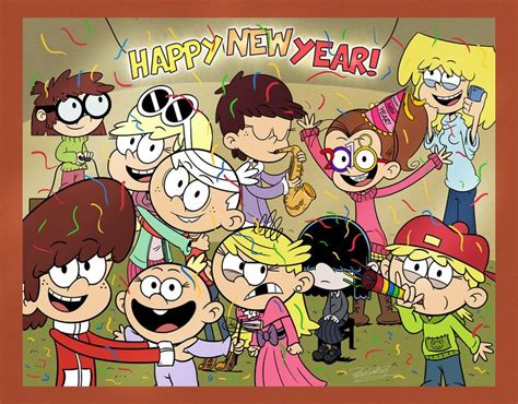 Happy New Years Happy New Loud House Movie Loud House Characters