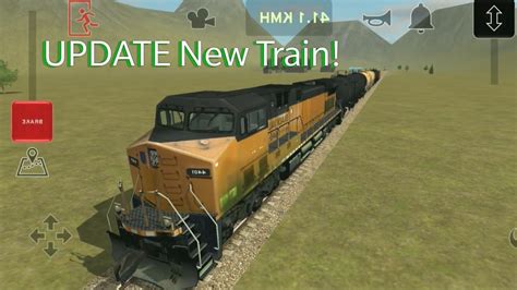 UPDATE Train And Rail Yard Simulator NEW Locomotive Train GE