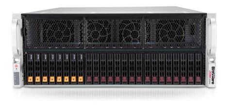 bittware terabox 4102s server with 12 fpgas and 40 qsfps sky blue
