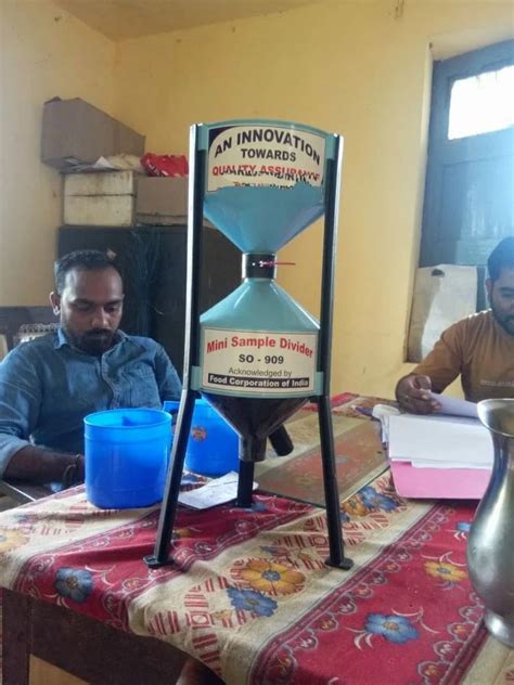 Sample Divider For Rice Mill At ₹ 3350piece रिफल सैंपल डिवाइडर In