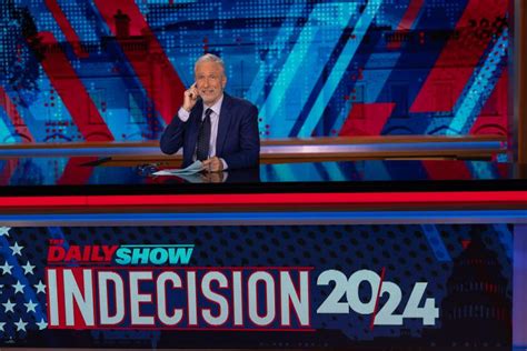 Jon Stewart Slashes Hand On A Prop During Daily Show Bit Los Angeles Times
