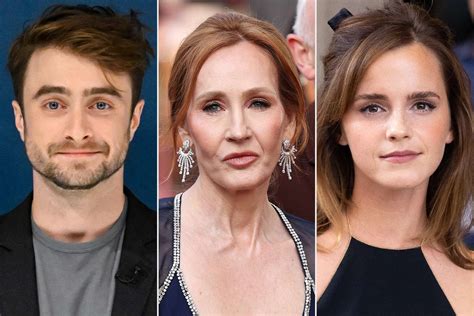 J K Rowling Won T Forgive Daniel Radcliffe Emma Watson For Trans Comments