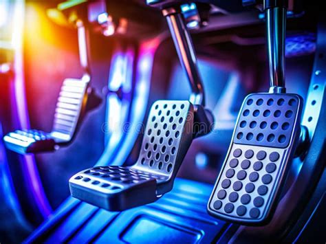 Automotive Pedal Design Dynamic Silhouette Illustration For Graphic