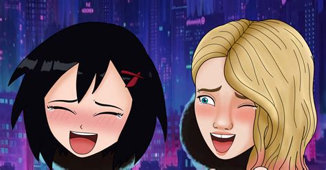 足こちょ Gwen And Peni Multiversal Tickle Zetad59のイラスト Pixiv
