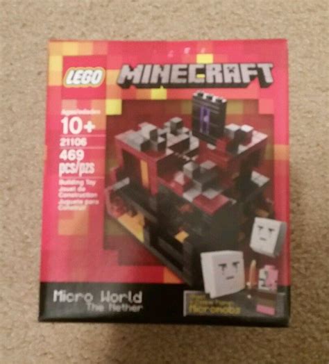 New In Box Lego Minecraft Micro World The Nether