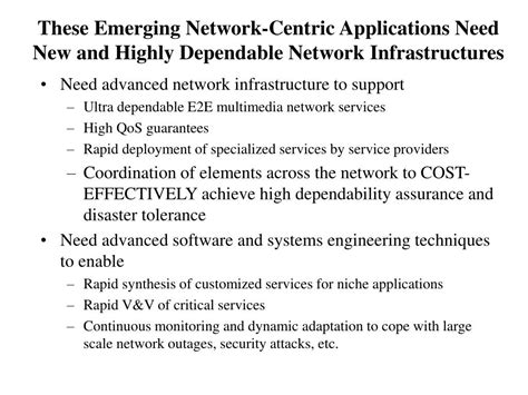 ppt critical emerging network centric applications powerpoint