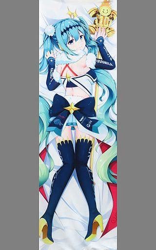 駿河屋 【ボーカロイド】抱き枕カバー レーシング・ver2018 初音ミク 萌工房（クッションカバー・抱き枕カバー・シーツ）