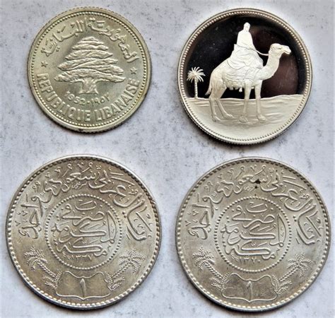 Lebanon Saudi Arabia Yemen 50 Piastres 1952 1 Riyal Catawiki