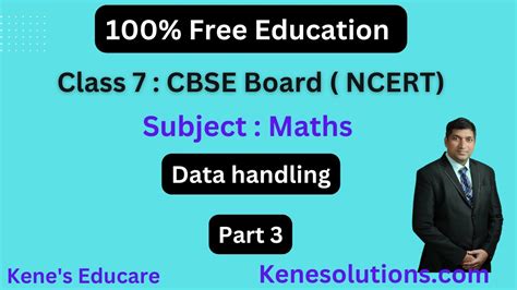 Chapter 3 Data Handling Part 3 Maths Class 7 Cbse Board