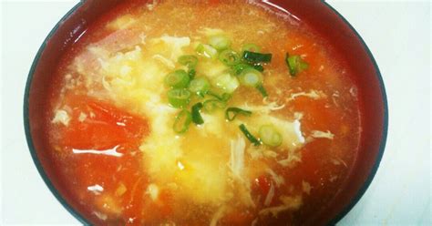 トマトと溶き卵の中華風スープ By Gaito 【クックパッド】 簡単おいしいみんなのレシピが320万品