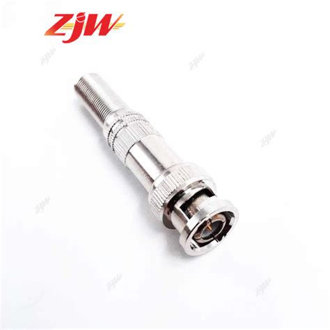 Zjw 5pcs Bnc Connector For Coaxial Rg59 And Rg6 Siamese Cable Screw Type Connector Lazada Ph