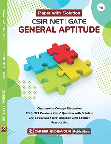 Csir Net And Gate General Aptitude Solved Papers Price History
