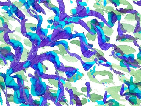 Premium Photo Watercolor Seamless Pattern