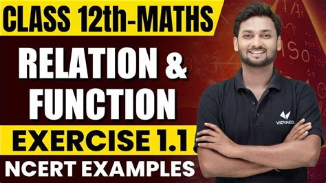 class 12th maths relation and function relation and function ncert