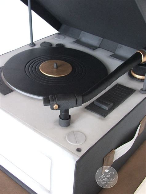 Record Player Cake Artofit