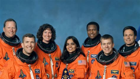 Kalpana Chawla In Space Shuttle Crash