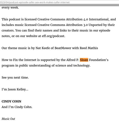 Eff Takes Money From Us Nazis To Speak For Prostitutes And Frame