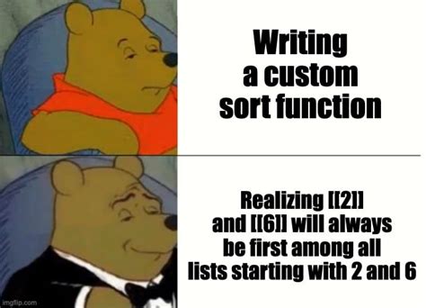2022 Day 13 Felt Like A Genius When I Realized This Radventofcode