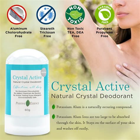 Crystal Active Deodorant Spray Positive Essence