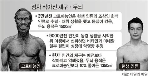 Bin 현대인의 뇌는 10만 년 전 호모 사피엔스 뇌보다 13 정도 작아졌다고해 그래서 우리나라 영어교육은 망했어 설명 해줄게 현대인의 뇌는 10만 년 전 호모