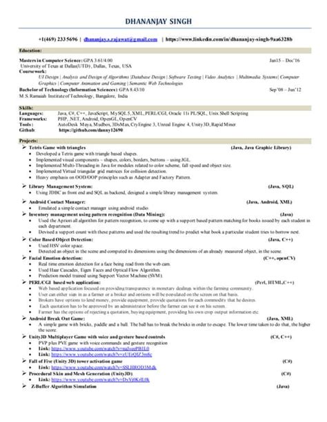 Resumejava Pdf
