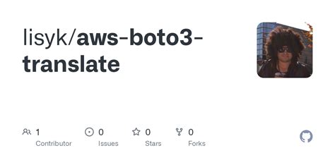 github lisyk aws boto3 translate