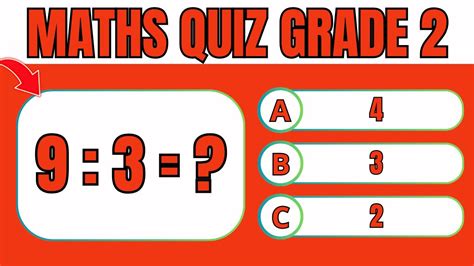 Fun And Easy Maths Quiz For Grade 2 Test Your Skills With 20 Questions Youtube Fun And Easy Maths Quiz For Grade 2 Test Your Skills With 20 Questions Youtube
