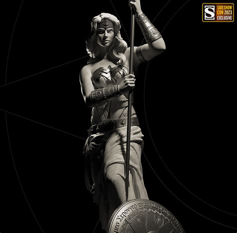 Wonder Woman Princess Of Themyscira Silver Edition Statue By
