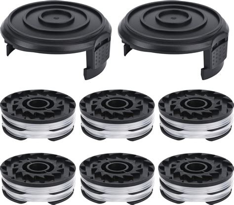 Coupe Bordure Bobine 4 Pièces Φ1 6 mm 8 3 m Recharge Bobine Fil pour