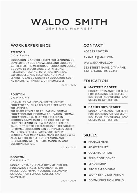 Curriculum Template For Teachers Social Media Template