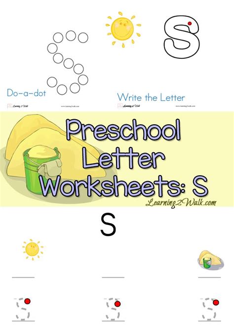 Letter S Printables Free Alphabet Worksheets For Preschool
