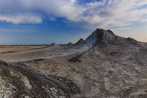 Mud Volcanoes In Gobustan Azerbaijan Stock Image Image Of Cone Nature