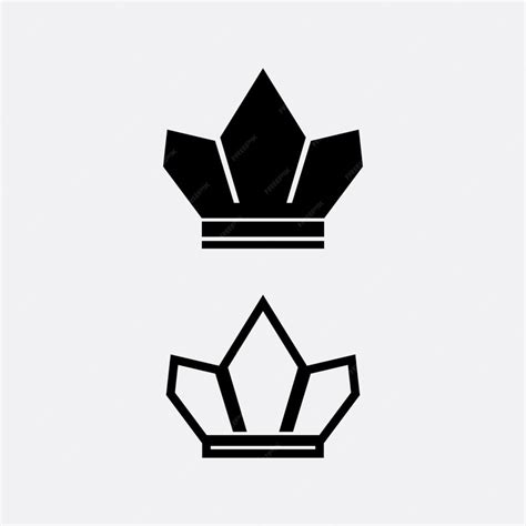 Premium Vector Crown Logo And Queen King Logo Designtemplate Vector