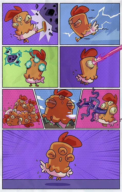 As Aventuras Da Galinha Mutante And Criança Humana On Behance