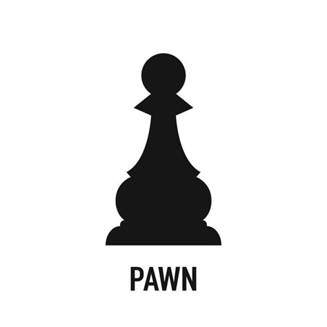 Premium Vector Pawn Chess Icon