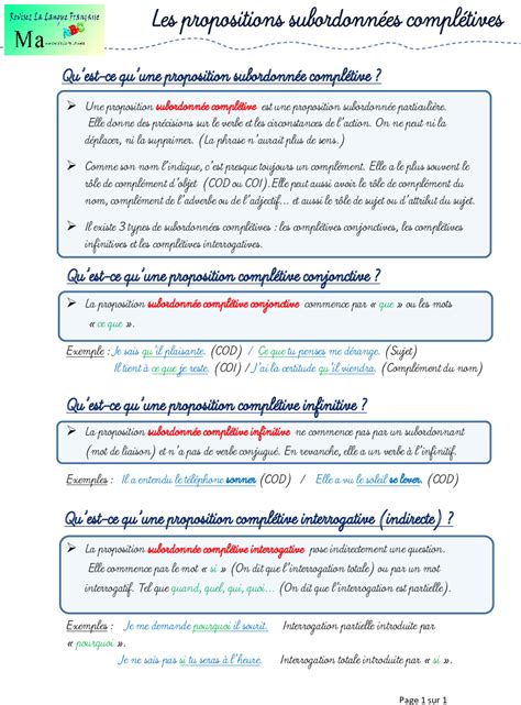 Ma 7 Lecon Propositions Independantes Principales