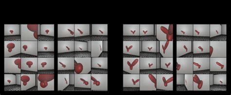 examples of the simulated training data used to train the cnn models