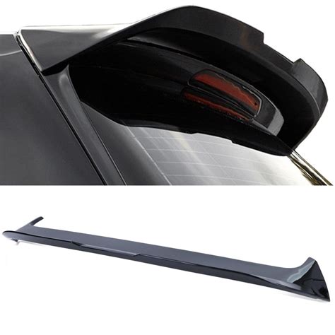 RAJOUT DE SPOILER DE COFFRE NOIR BRILLANT POUR GOLF 7 12 19 POUR
