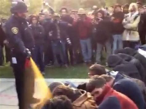 Police Suspended After Protesters Pepper Sprayed The Independent