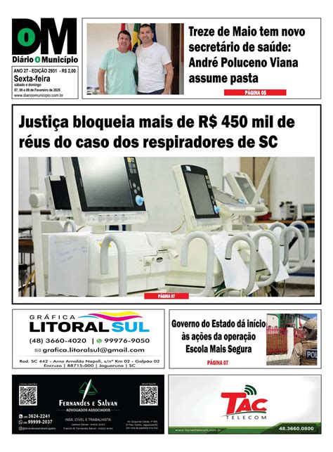 Ed 2931 Sex 07 02 2025 By Diário O Município Issuu