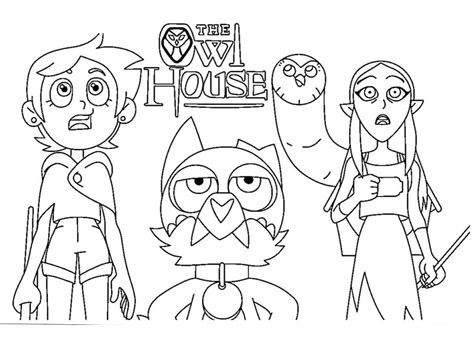 Desenhos De Luz Noceda Bast O Coruja Para Colorir E Imprimir The Best