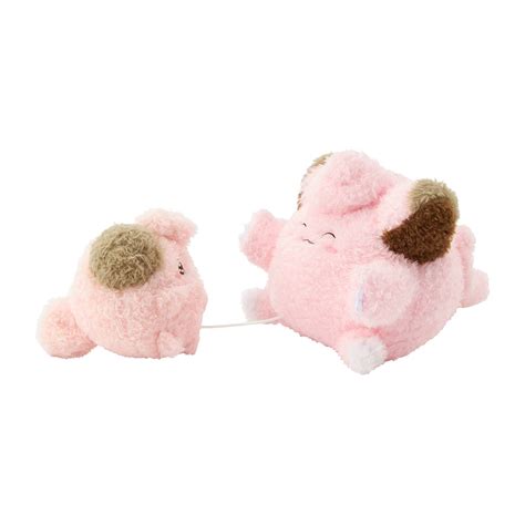 Pokémon Shaking And Crying Plush Toy Clefia And Clefairy Limited Edition [the Pokémon Company